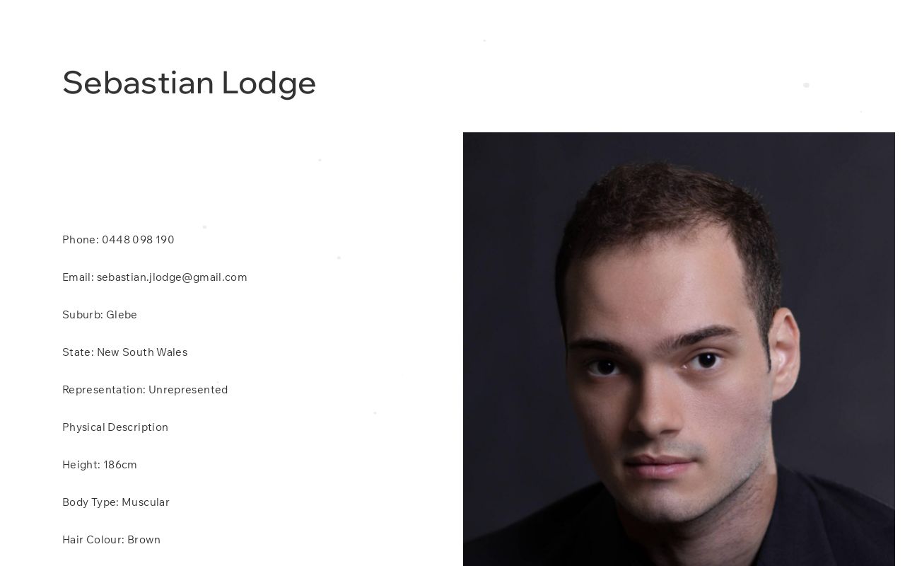 Sebastian Lodge Actor